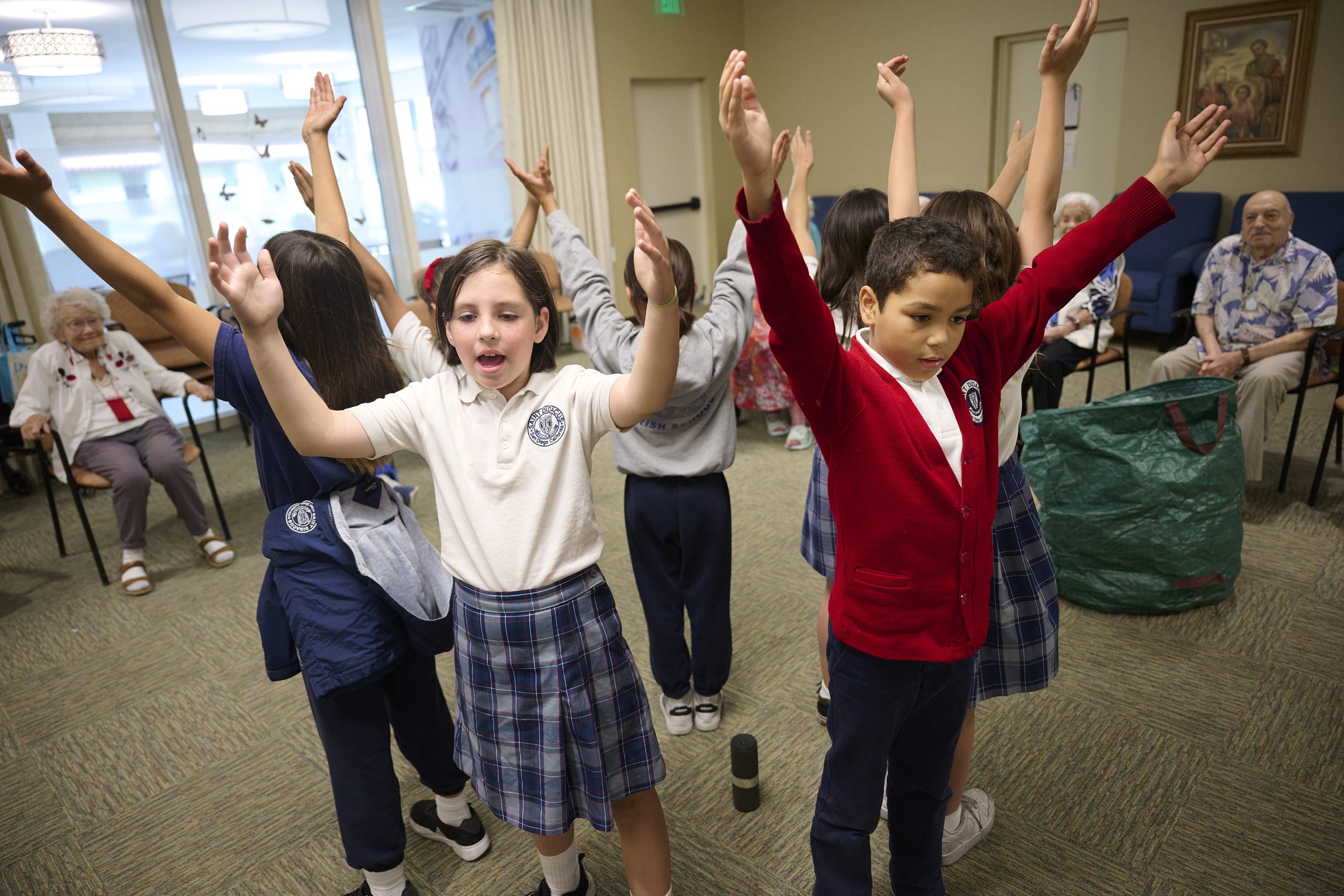 Students, seniors create meaningful bonds - The Southern Cross